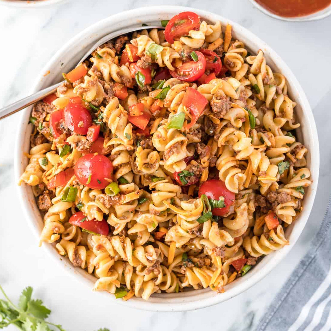 Taco Beef Rotini – LIV Nutrition